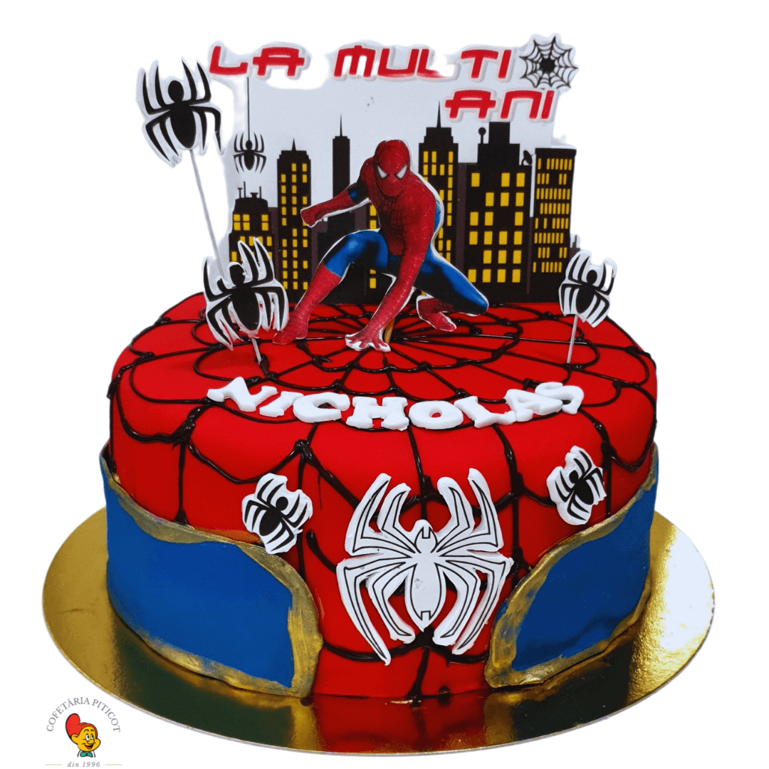 Tort Spiderman poza TC 57 – Piticot.ro