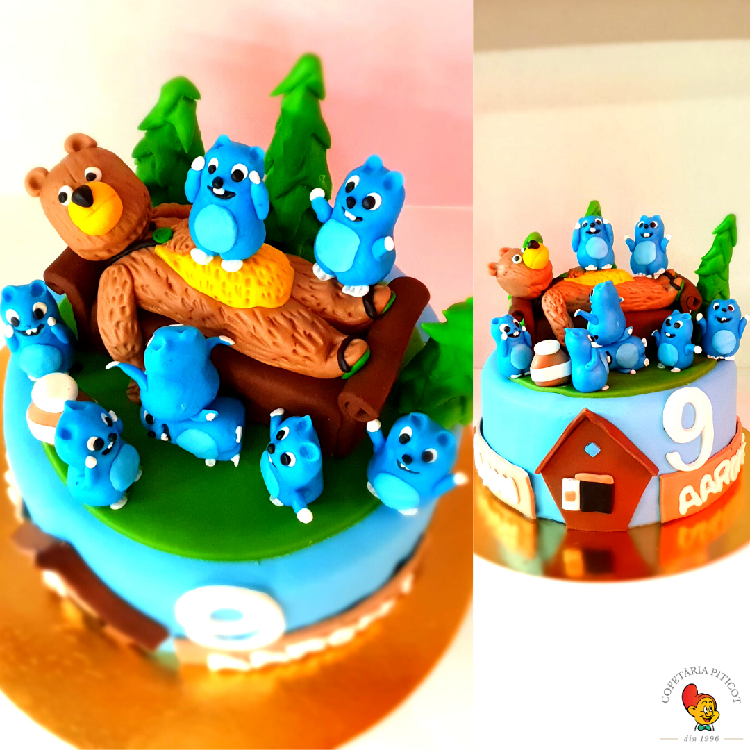 Tort Grizzly & Lemingii, cod TC 9 – Piticot.ro