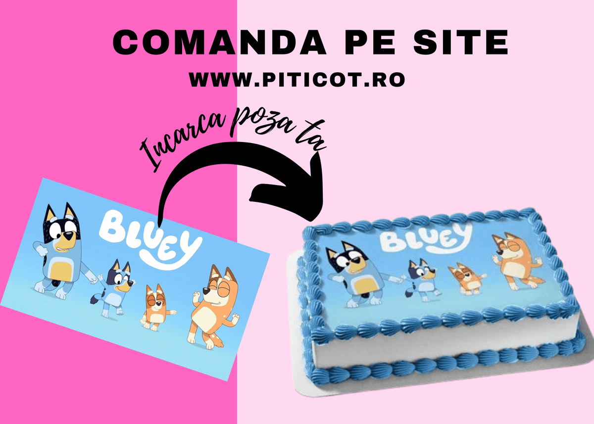 Tort cu poza comestibila – Piticot.ro